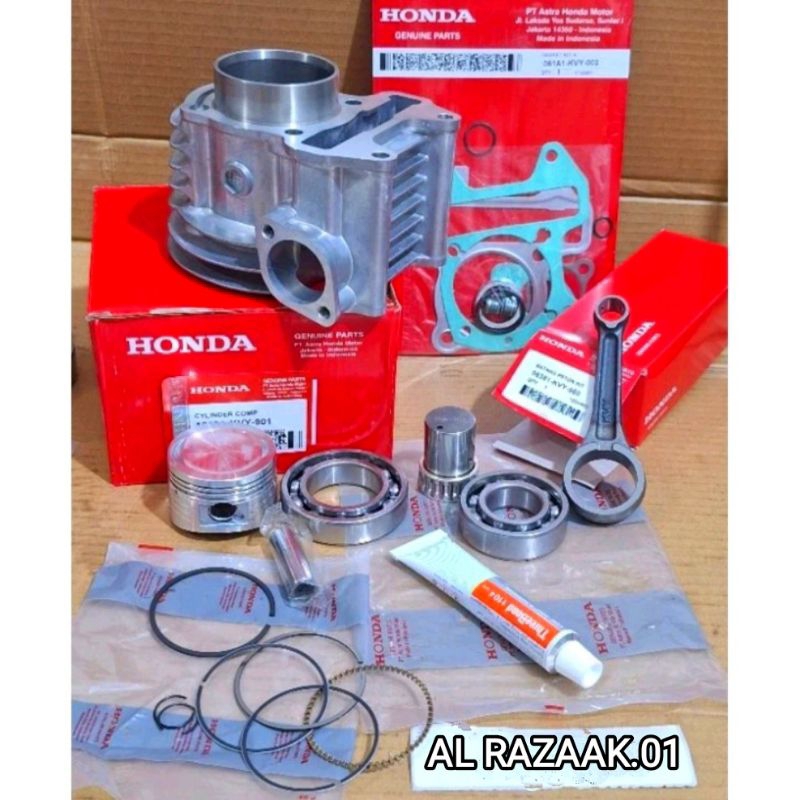 Complete Piston Block 5, Item Honda Beat Carb/Scoopy Carb/Spacey Carb ...