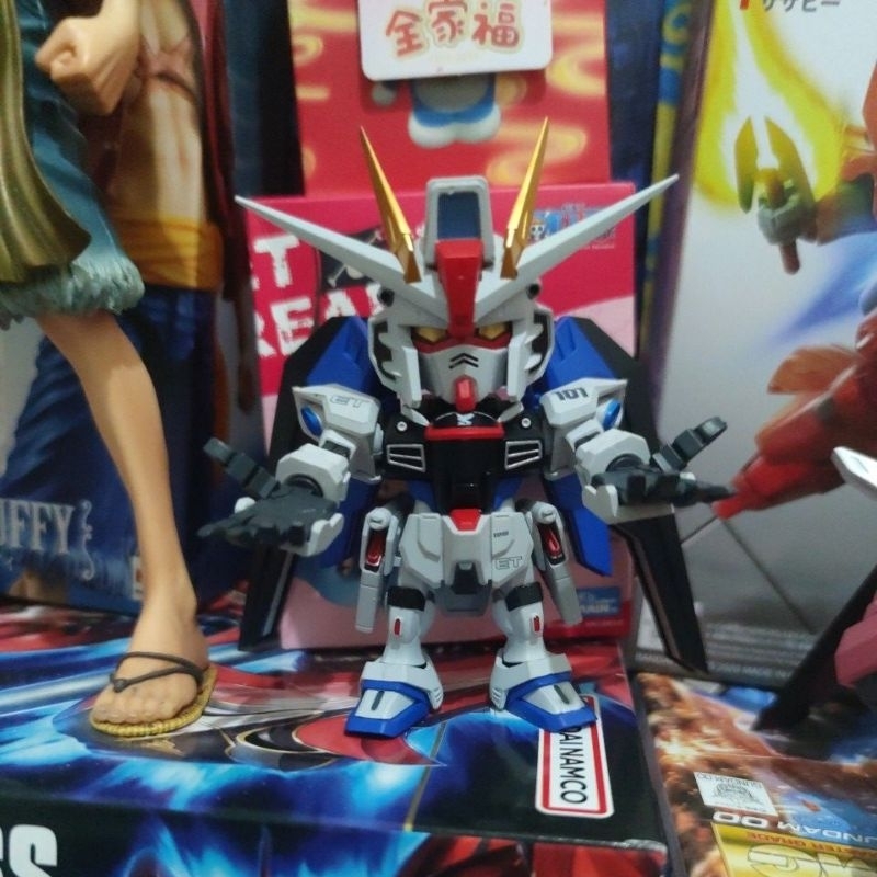 Qmsv mini freedom gundam gcp ver original blindbox bandai | Shopee Malaysia