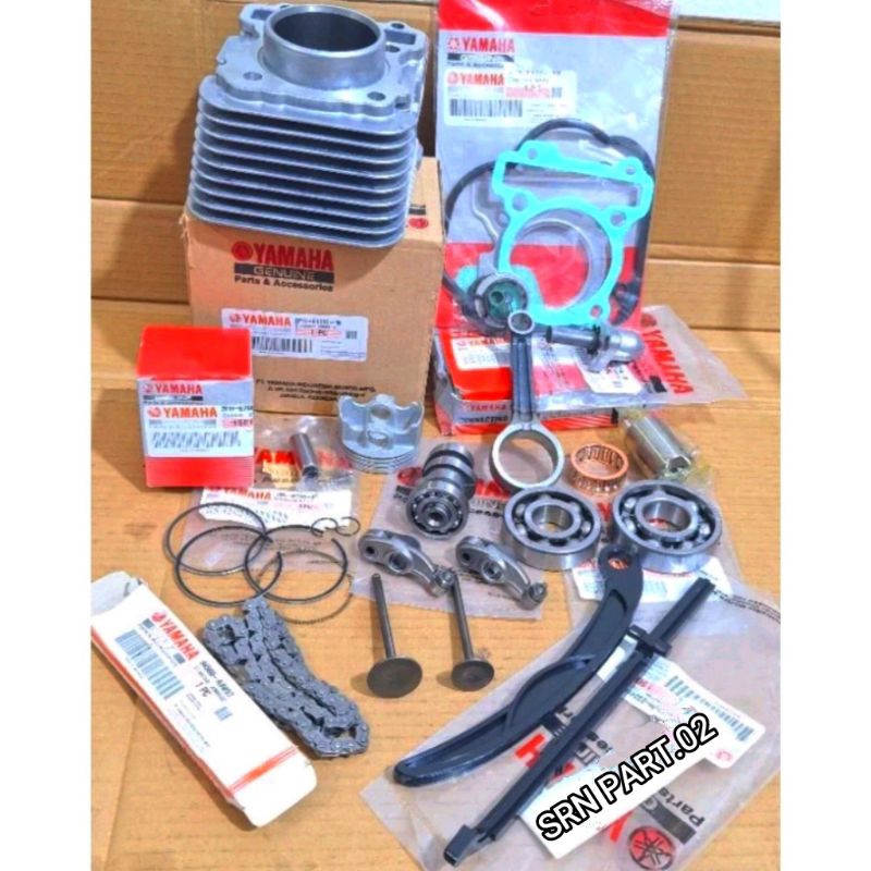 Complete Piston Block 10,Aitem Yamaha Mio M3 Mio S Soul GT 125 (2PH ...