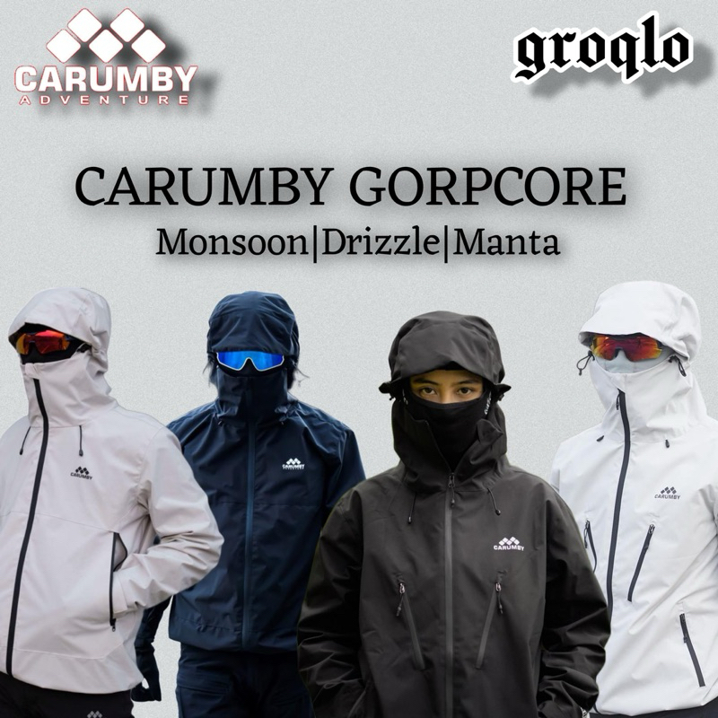 Carumby Monsoon Mountain Gorpcore Jacket|Drizzle|Manta|Aoki Original ...