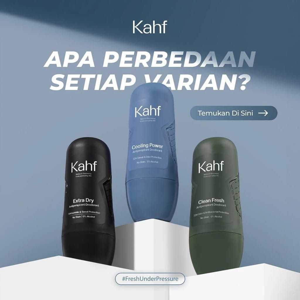 Kahf Deodorant Series |Kahf Clean Fresh Antiperspirant Deodorant | Kahf ...
