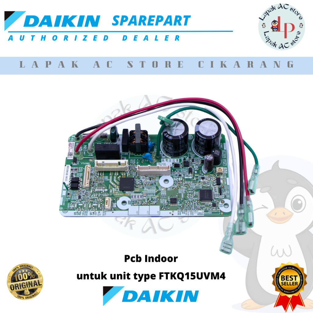 Indoor Module/Indoor Pcb AC DAIKIN Thailand Inverter 1/2 PK Ox-15Mws4 ...