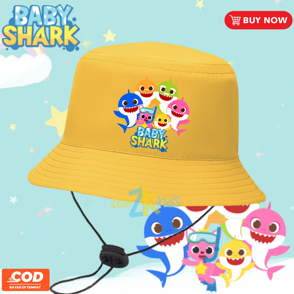 Baby Shark Children's Bucket Hat | Children's Baby Shark Bucket Hat ...