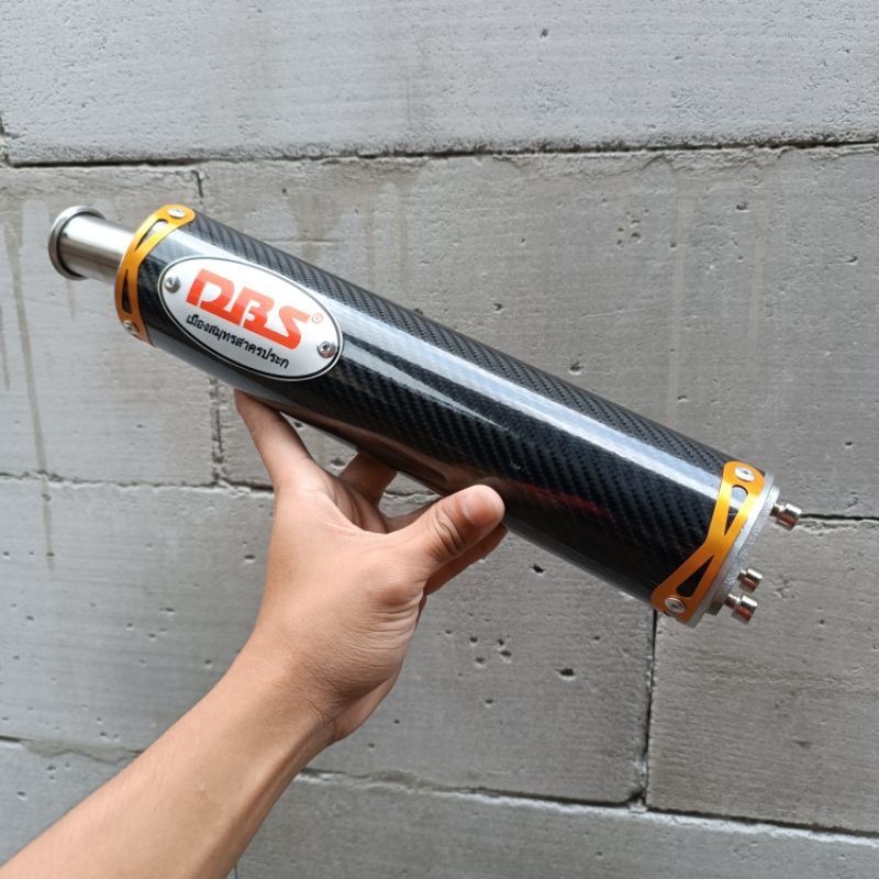 Exhaust DBS 2Stroke Carbon Stainless only - Muffler DBS 2Stroke ...