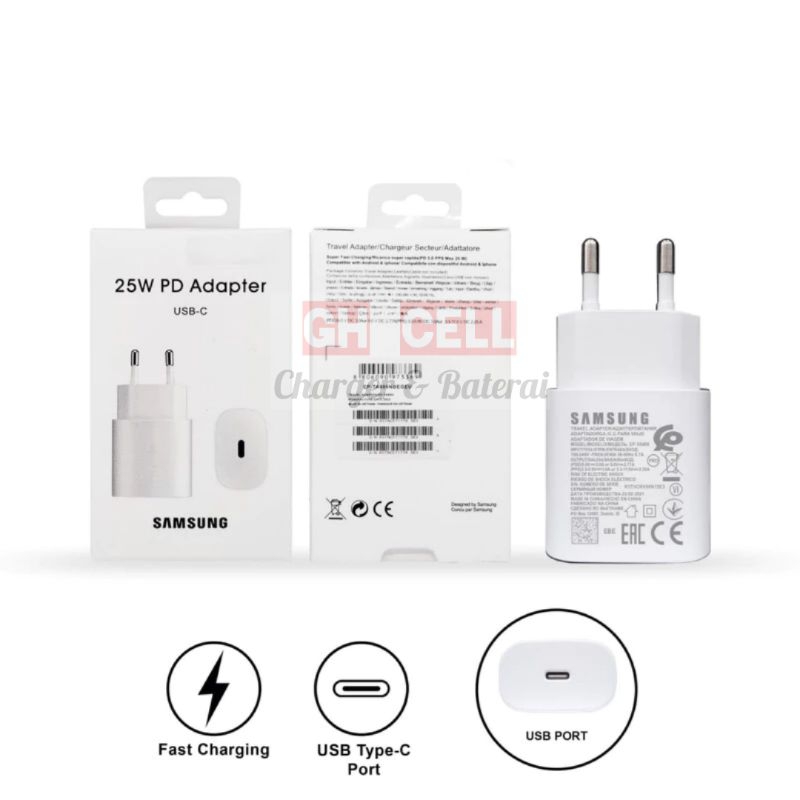 Charger Samsung Tab A9/Tab A9+ Fast Charging 25W USB C | Shopee Malaysia