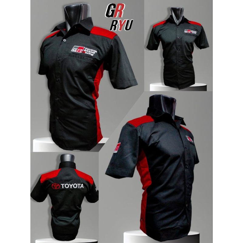 KEMEJA Toyota GR Ryu unifom Uniform Shirt | Shopee Malaysia