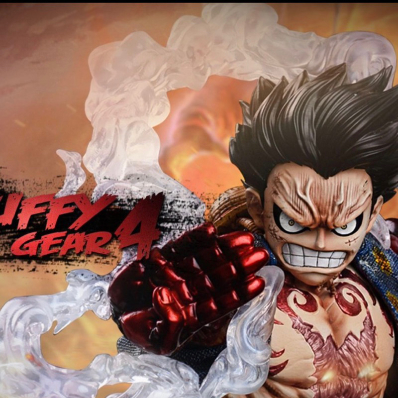 Monkey D Luffy Gear 4 Bounceman G5 Studio One Piece Resin Figure ...