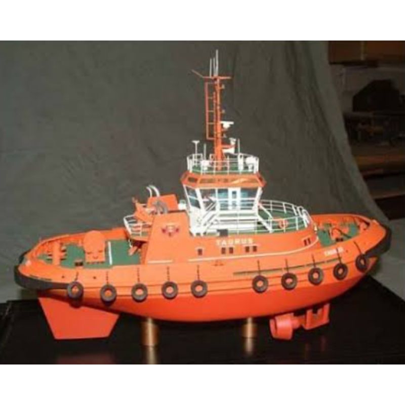 1:00 scale Taurus tug boat papercraft pattern sheet (SM-K11) | Shopee ...