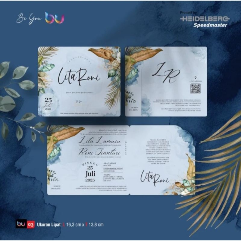 Java Be You Blank Invitation Blank 03 | Shopee Malaysia