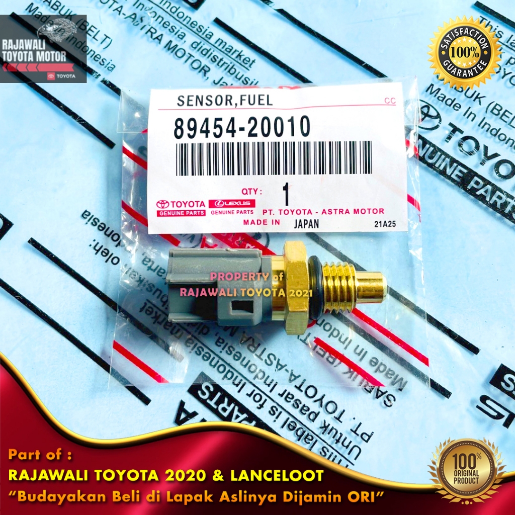 Fuel Water Temperature Sensor Innova, Fortuner & Hilux 1KD 2KD Diesel ...