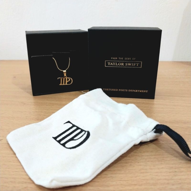 Taylor Swift TTPD Necklace THE TORTURED POETS DEPARTMENT Official Merch ...