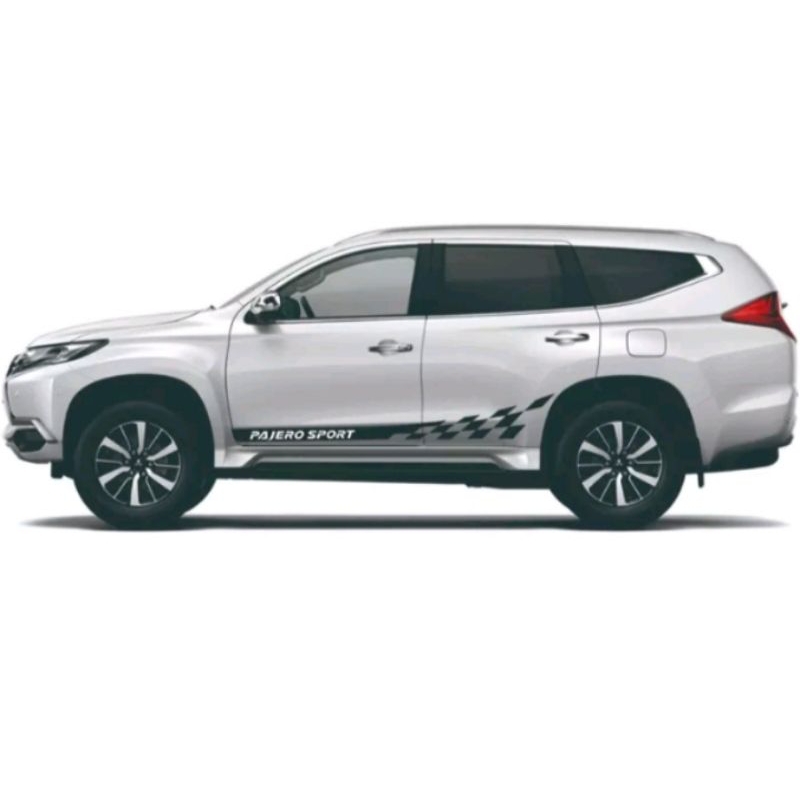 Pajero sport car sticker cutting sticker for pajero car side body ...