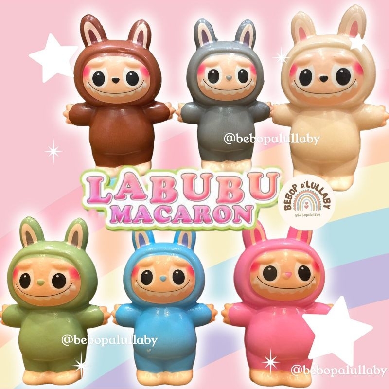 [DAPET 6] SQUISHY LABUBU MoKOKO THE MONSTER SQUIZHY SKUISHY SQUEEZY Toy ...