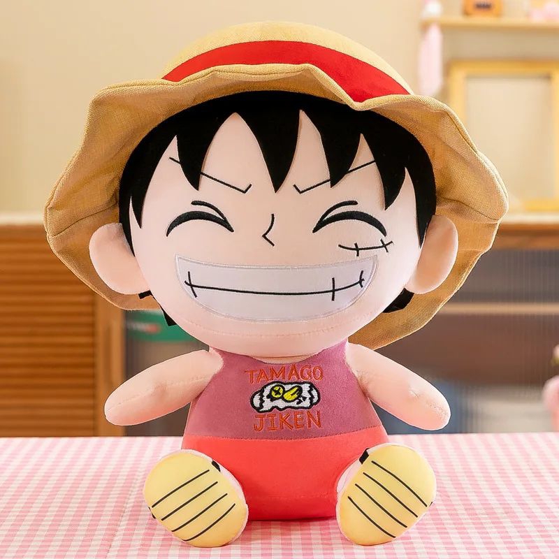 Cute Anime Cartoon Character Doll Toy One Piece Cosplay Monkey D Luffy ...