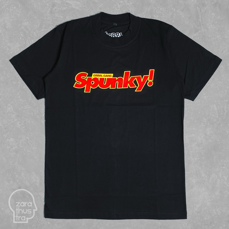 Grrrl gang - Spunky Logo! | Tshirt (black) | Shopee Malaysia