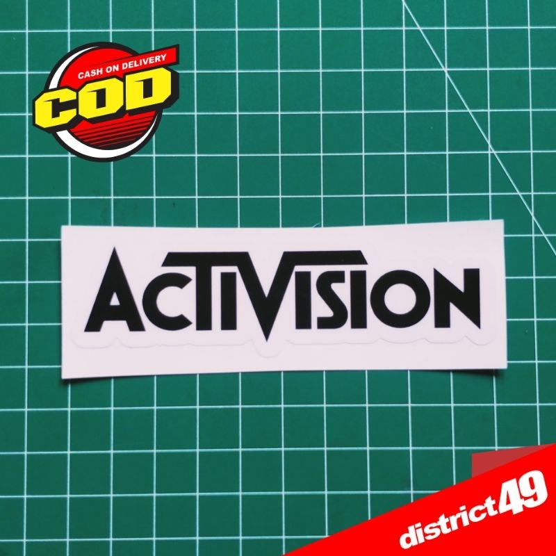 ACTIVISION Stickers - Waterproof Laminated Print Stickers for ...