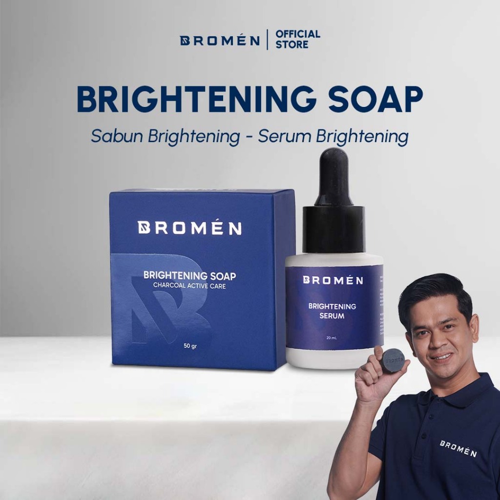 Bromen Complete Soap and Serum Package Brightening Men's Package Bromen ...