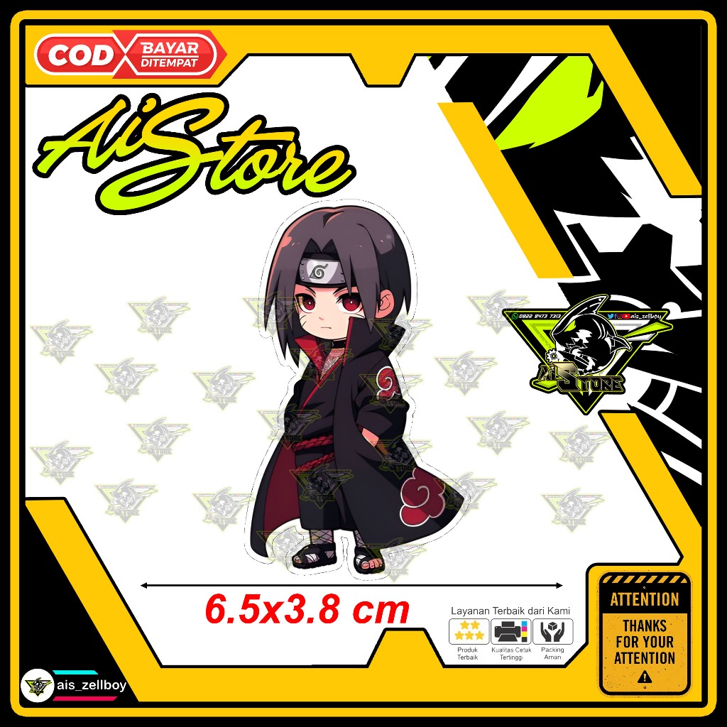 Itachi chibi Sticker | Shopee Malaysia