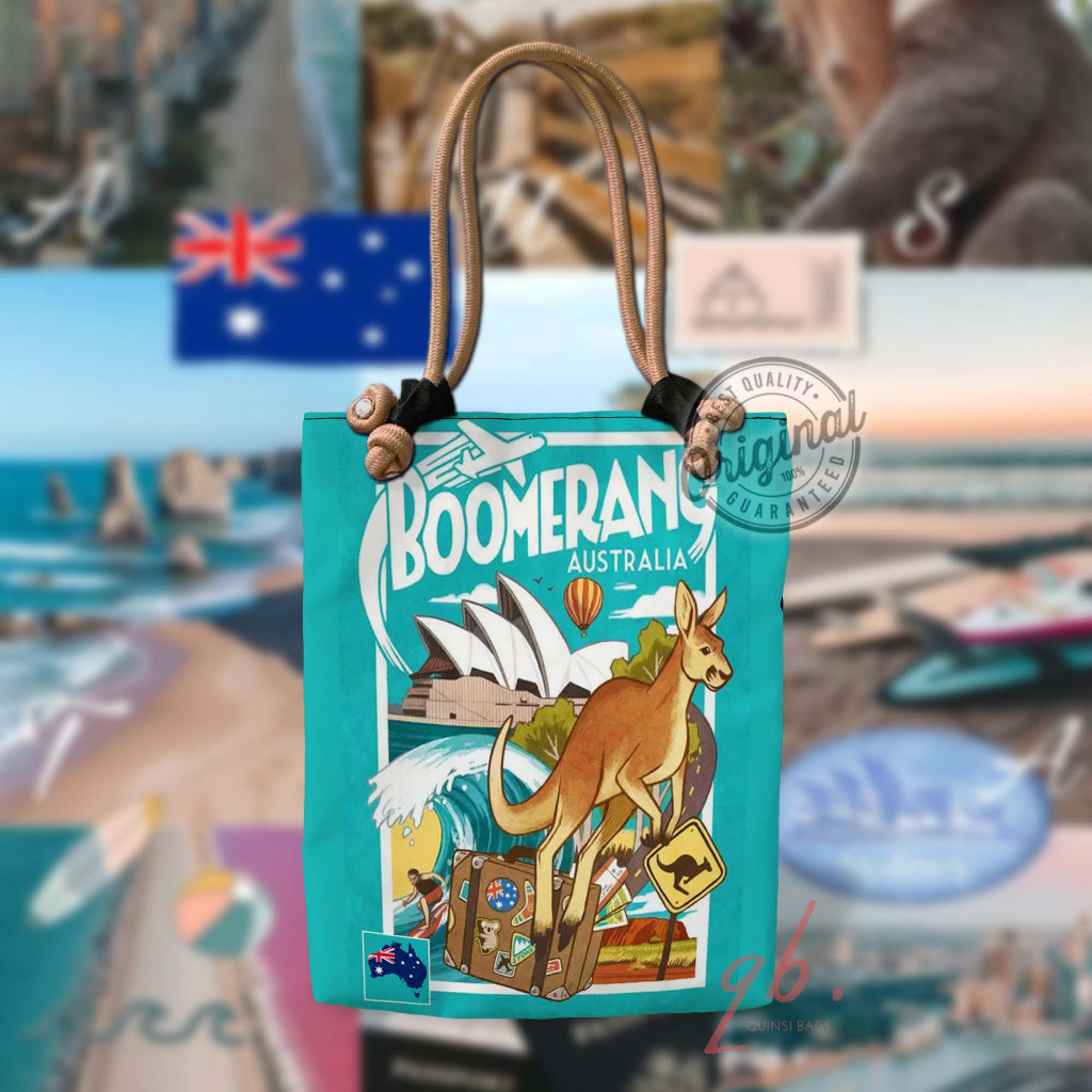 [LATEST MOTIF] Portrait Printed Axis Rope Totebag Souvenir with German ...