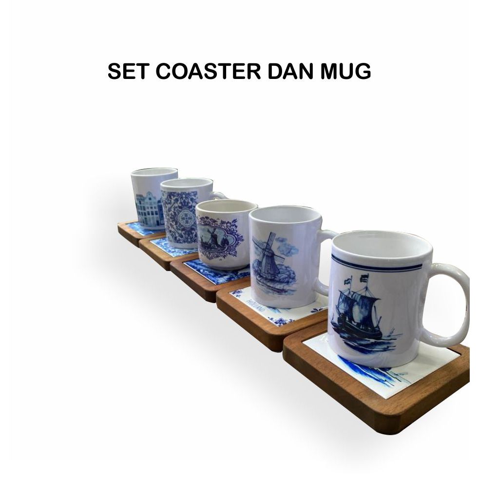 Coaster And mug (1Set) | Shopee Malaysia
