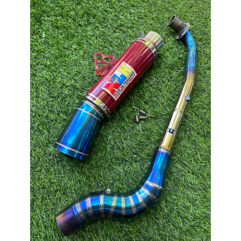 Nlk Pipe canister conical open specs exhaust Pipe for Wave 125 Xrm 110/ ...