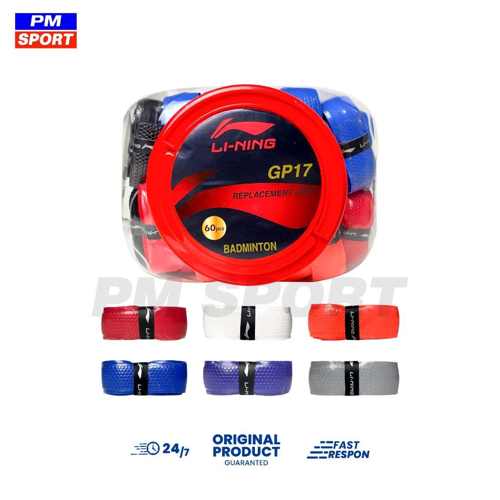 Rubber GRIP BADMINTON Tennis LINING GP17 Thick ORIGINAL | Shopee Malaysia