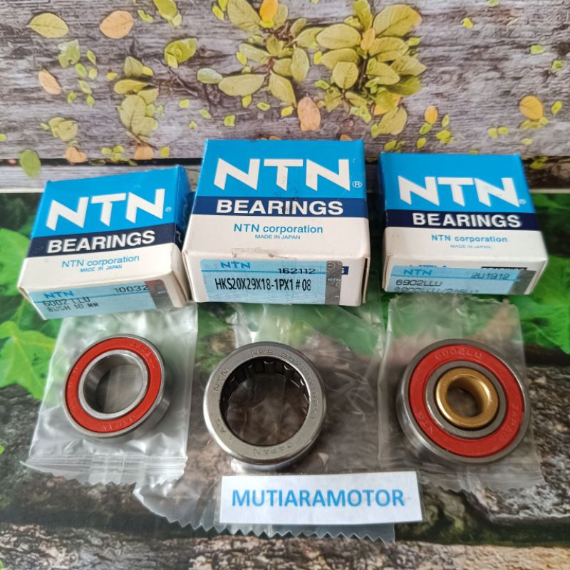 Bearing SET PULLEY PULLY VARIO BEAT SCOOPY 6902LLU HKS 20x29x18 6002-10 MM(1 SET 3 PCS) | Shopee ...