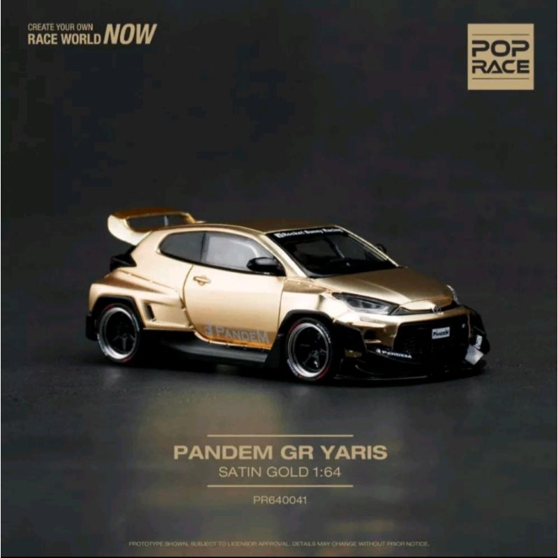 Pop RACE GR Yaris Gold Satin | Shopee Malaysia