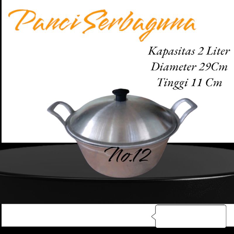 Citel Katel Pan No. 10-12 Thick Cast Aluminum Multipurpose Pan | Shopee ...