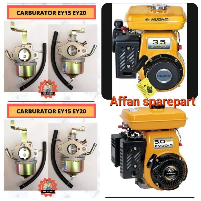 MESIN Ey 15 / EY 20 ROBIN MACHINE CARBURETOR (5 HP) ORIGINAL TORAY ...