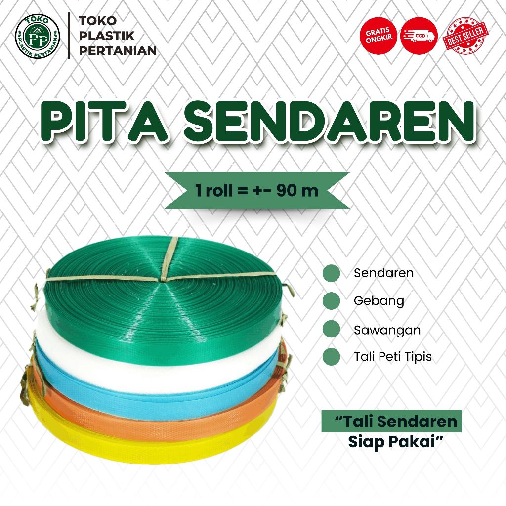 Sendaren Ribbon Sawangan Ribbon Coffin Rope Small Roll Long (±) 90 ...