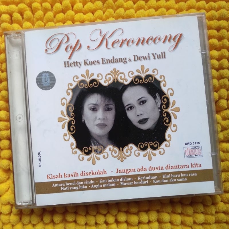 Cd HETTY KOES ENDANG & DEWI YULL (POP KERONCONG) | Shopee Malaysia