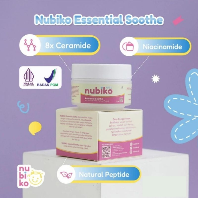 Nubiko ESSENTIAL SOOTHE Face MOISTURIZER/Nubiko Baby Cream SKINCARE ...