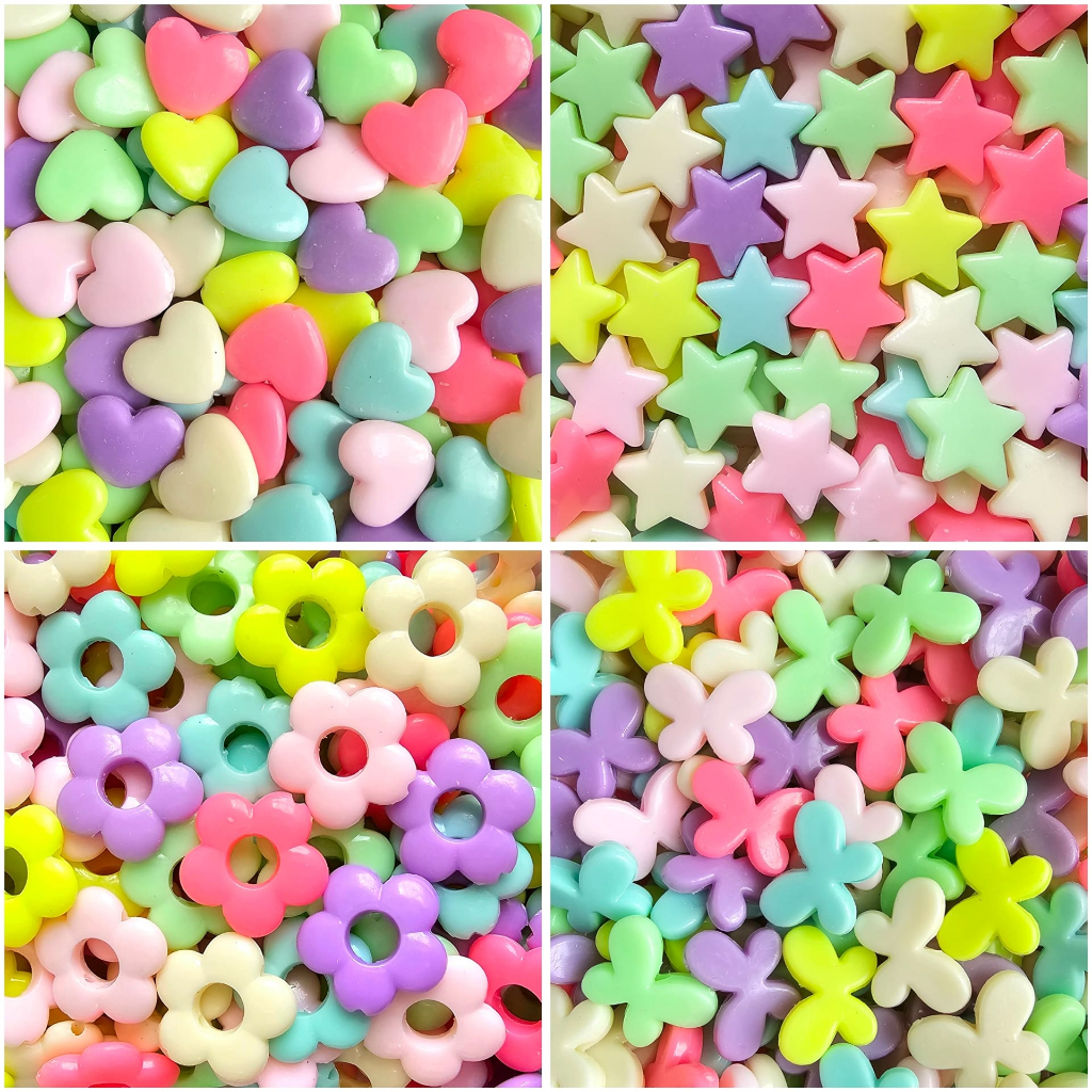 (50gr) Diy Pastel Mote Beads Beads - BH115 (PGX) | Shopee Malaysia