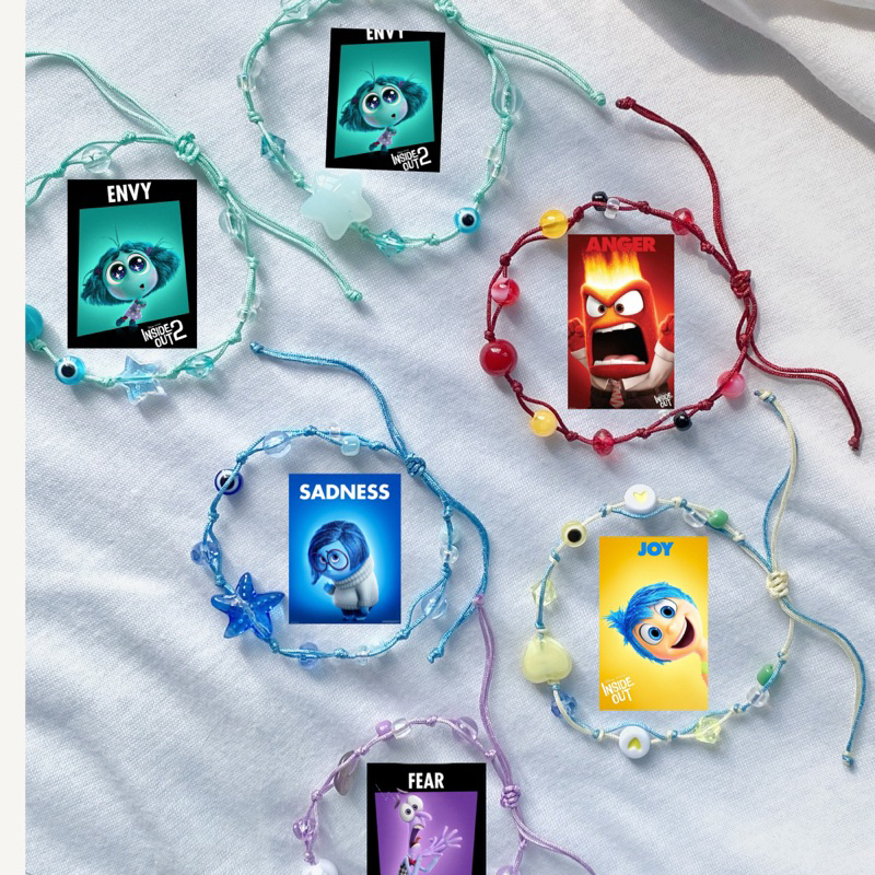 Inside OUT 2 BRACELET! Inside Out 2 Bracelet / Inside Out Rope Bracelet ...