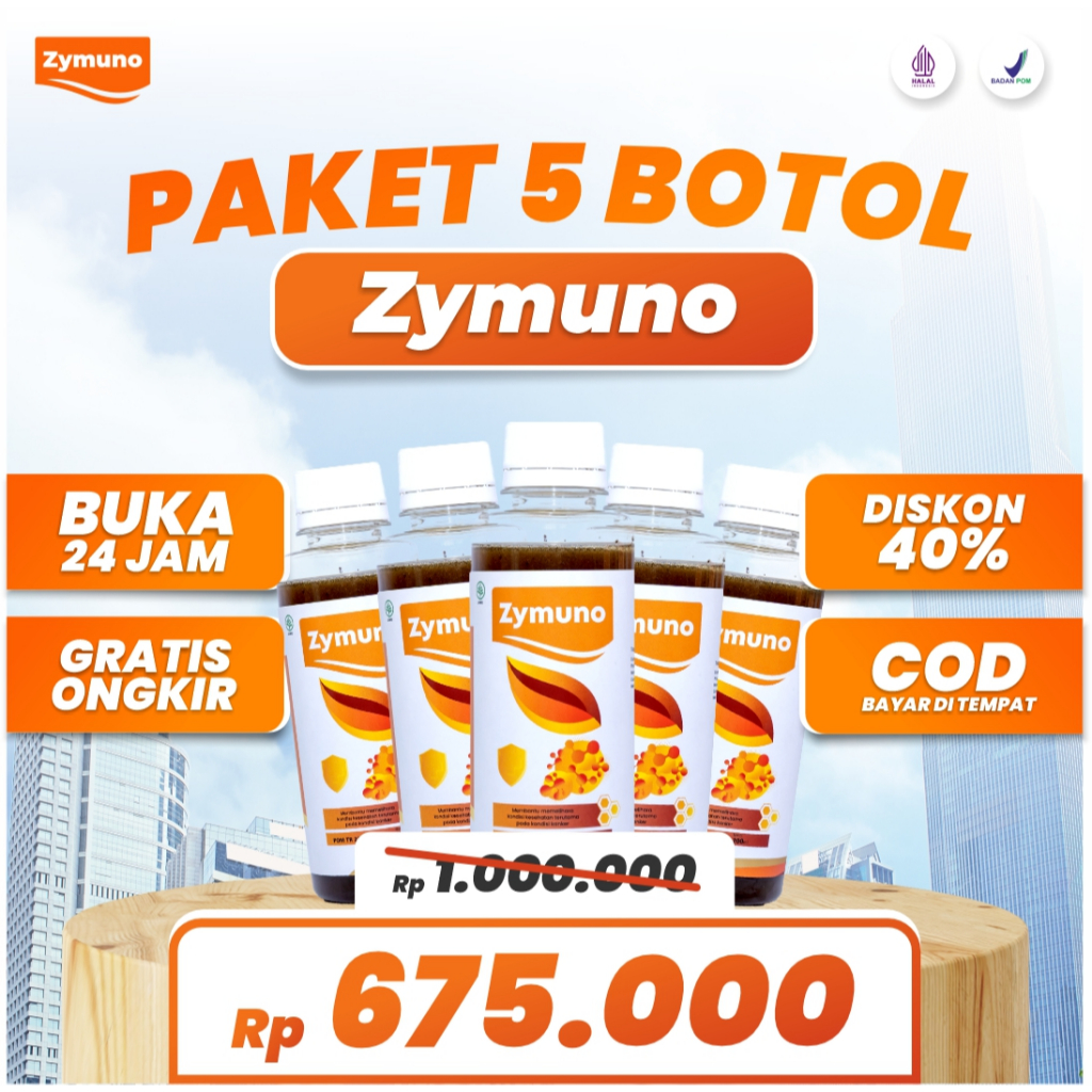 Package Of 5 Bottles Of Zymuno Honey - Zimuno Original Immunotherapy ...