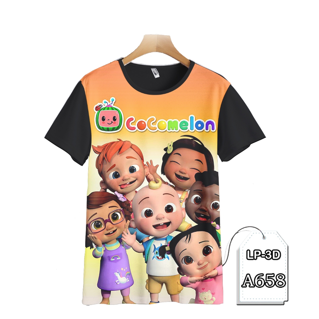Cocomelon Clothes 3D Animation Cartoon Children's Clothes LP3D-A658 ...