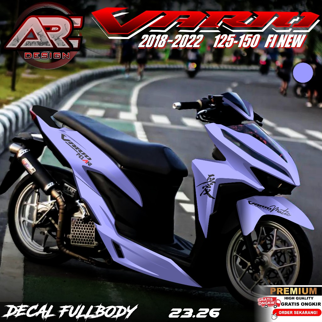 Latest Decal Sticker Honda VARIO New 125 150 Full body - Scotlet ...