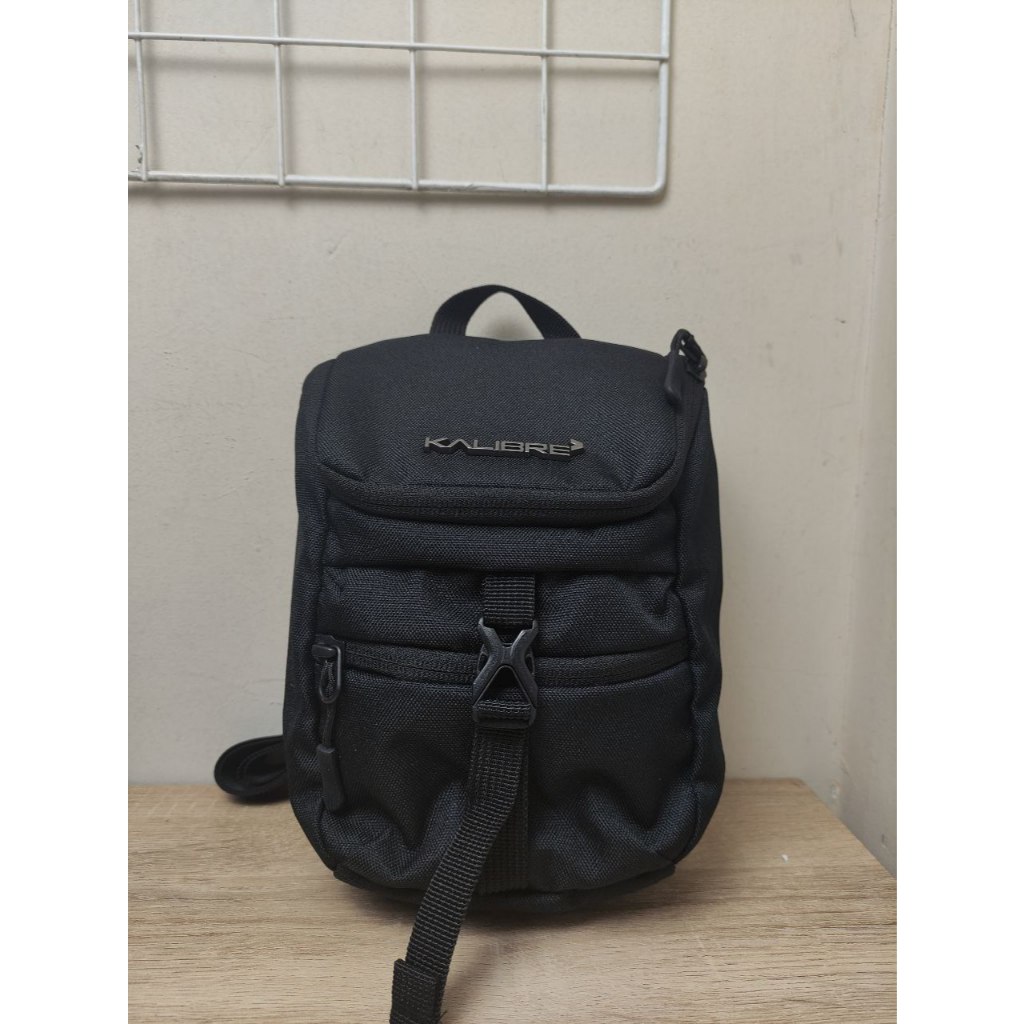 Kalibre Men's Sling Bag Travel Pouch Comporta Black 1L 922053000 ...