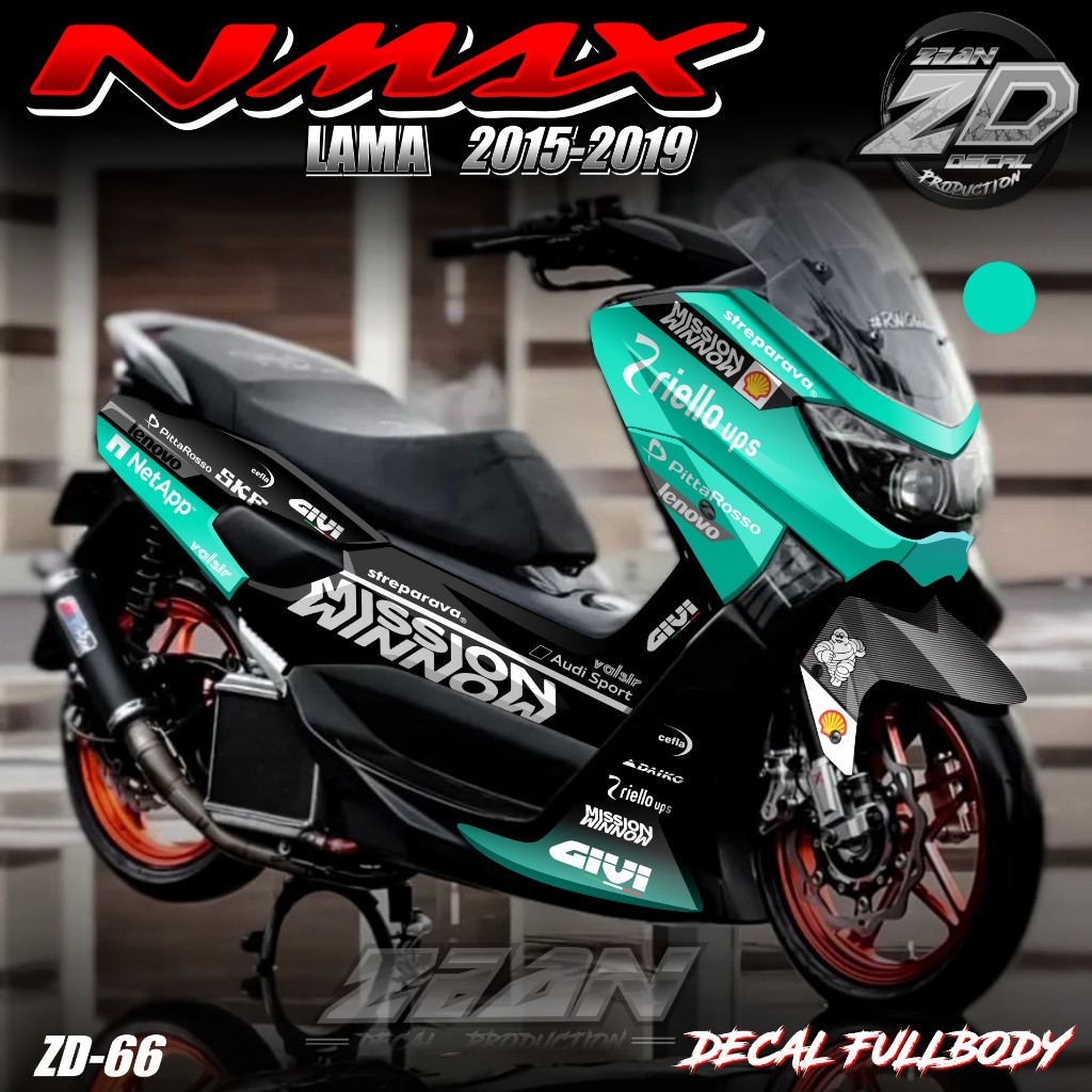 Newest Decal Sticker Full Body Yamaha Nmax 155 Old 2015 2016 2017 2018 ...