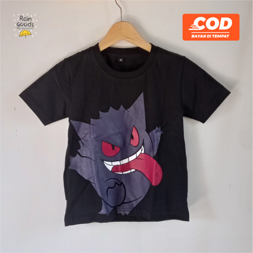 Pokemon Series Gengar Children's T-shirts / Pokemon Gengar T-shirts ...