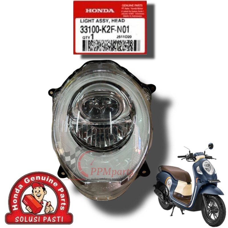33100-k2f-n01 Reflector LED Headlight Photochromic eSP K2F 2020-2024 ...