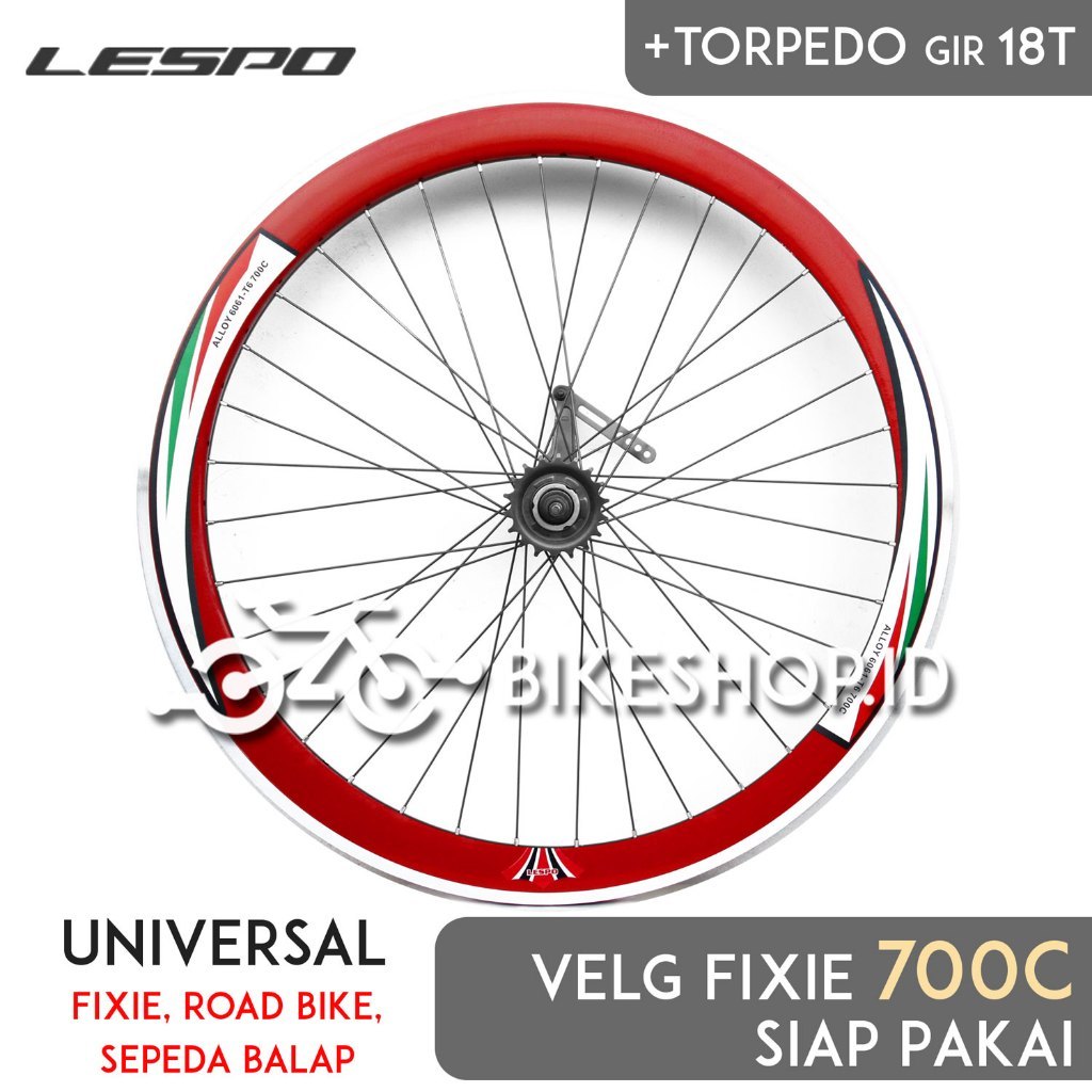 Wheelset rims 700c torpedo fixie Racing Bike lespo alloy Material 5cm ...