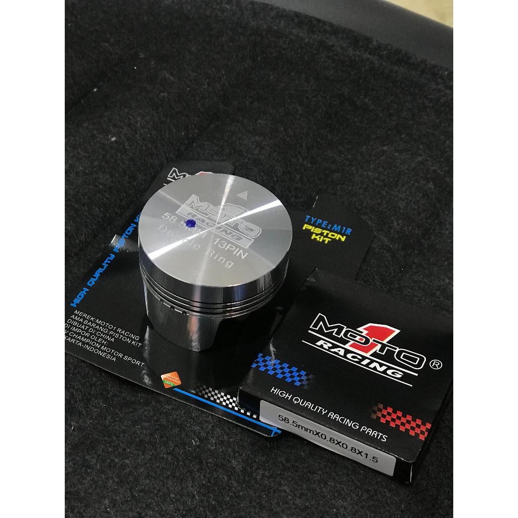 Piston MOTO 1 RACING PISTON MOTO 1 RACING 58.5 PEN 13 FORGED | Shopee ...