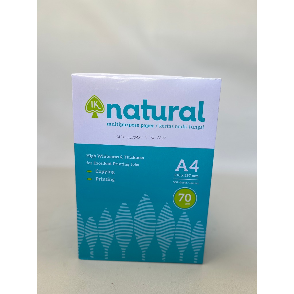 Hvs Natural A4 Paper 70gsm | Shopee Malaysia