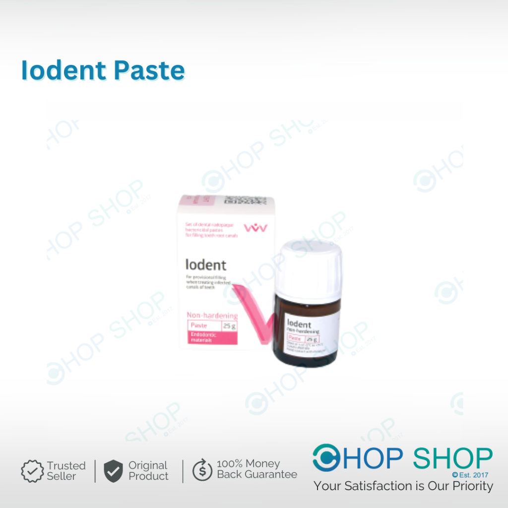 Original Iodent Vladmiva Paste Iodoform Mummification Of Root Canal Medicine | Shopee Malaysia