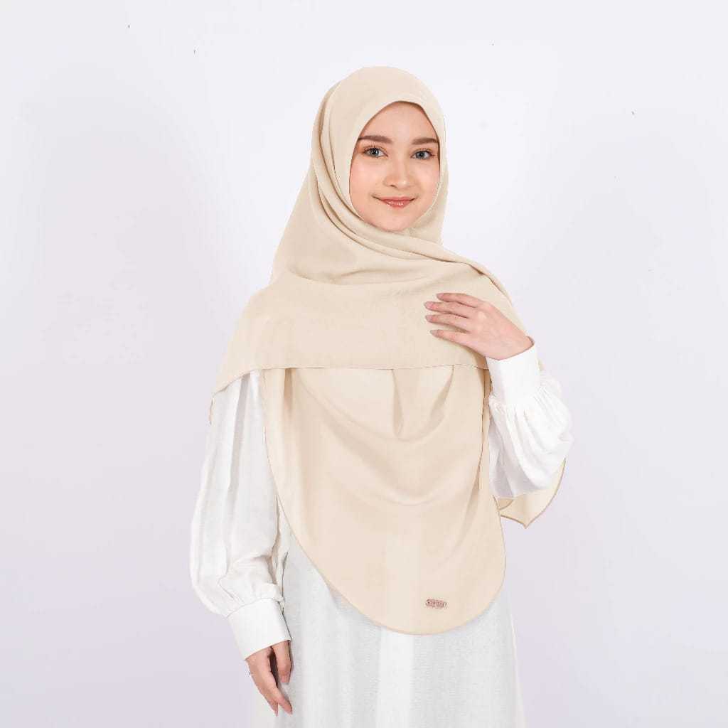 Jumbo malay rectangular Hijab 150 x 150 cm/Halwa Hijab Syar'i - Oval ...