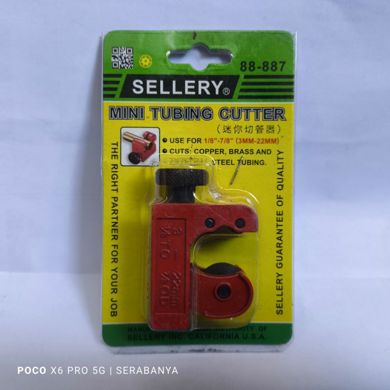 SELLERY COPPER PIPE CUTTER CUTTING TOOL AC REFRIGERATOR PIPE TUBING ...