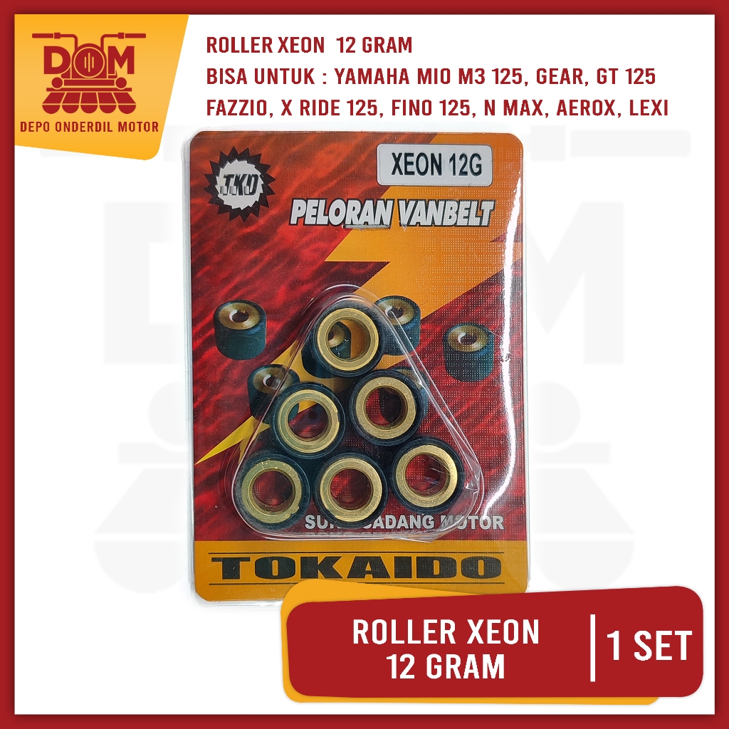 Roller XEON 12gram (TOKAIDO) Roller Stone Scales Loller Roler Weight ...