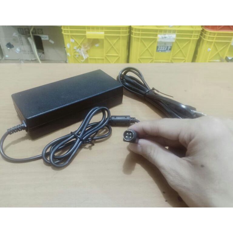 Adapter 12v 5A 4pin dvr hikvision 4pin 12volt 5 ampere nvr cctv lcd led ...